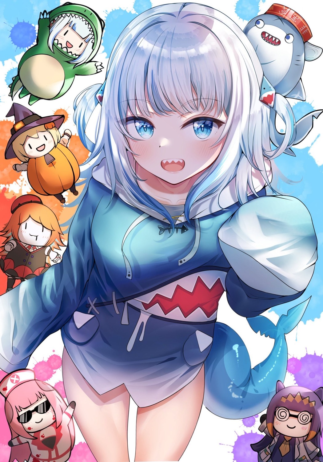 kaku yone hololive hololive english gawr gura mori calliope ninomae ina'nis takanashi kiara ...